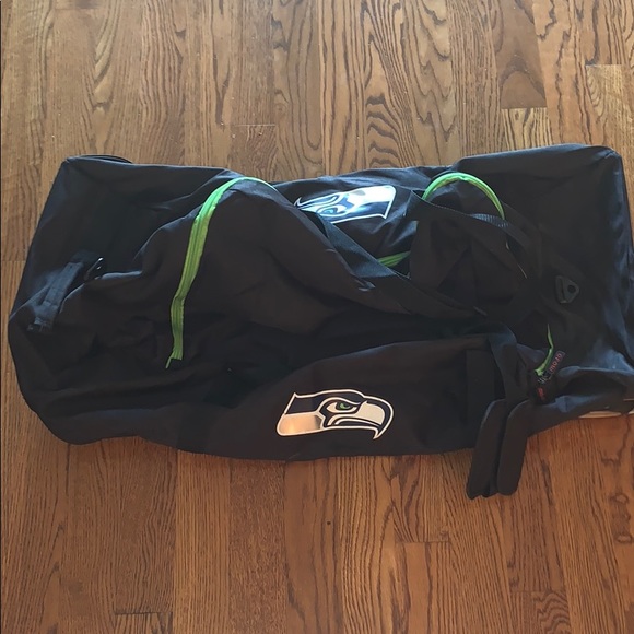 Mojo | Bags | Seattle Seahawks Rolling Duffel Bag | Poshmark